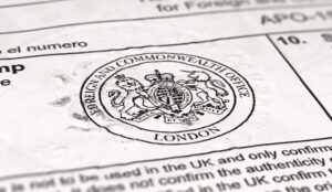 Apostille Stamps For UK Documents